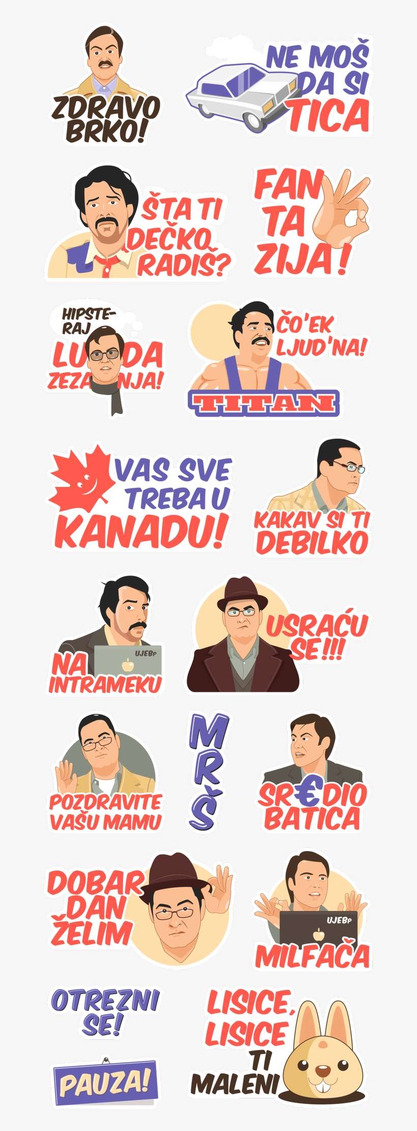 Viber Stickers For Sitcom "drzavni Posao" - Poster PNG Image ...