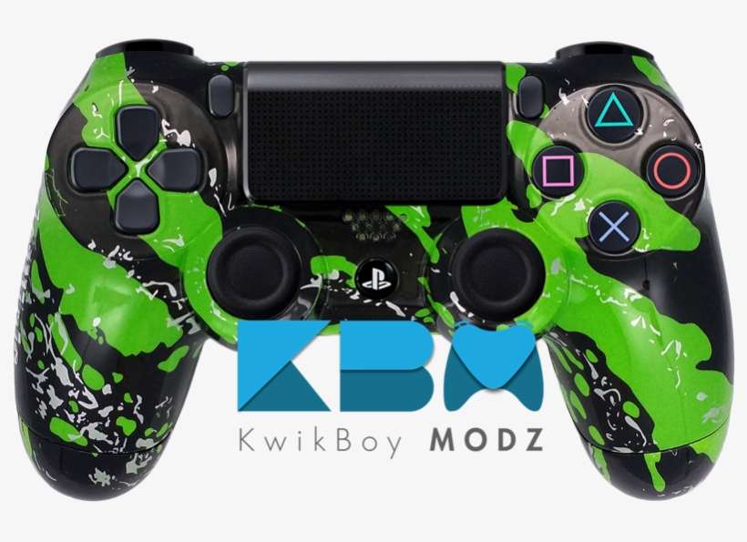 Kwikboy Modz - Ps4 Modded Splatter Controller PNG Image | Transparent ...