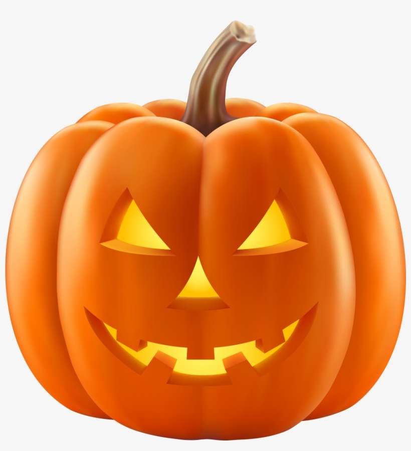 Download - Scary Pumpkin For Halloween PNG Image | Transparent PNG Free ...