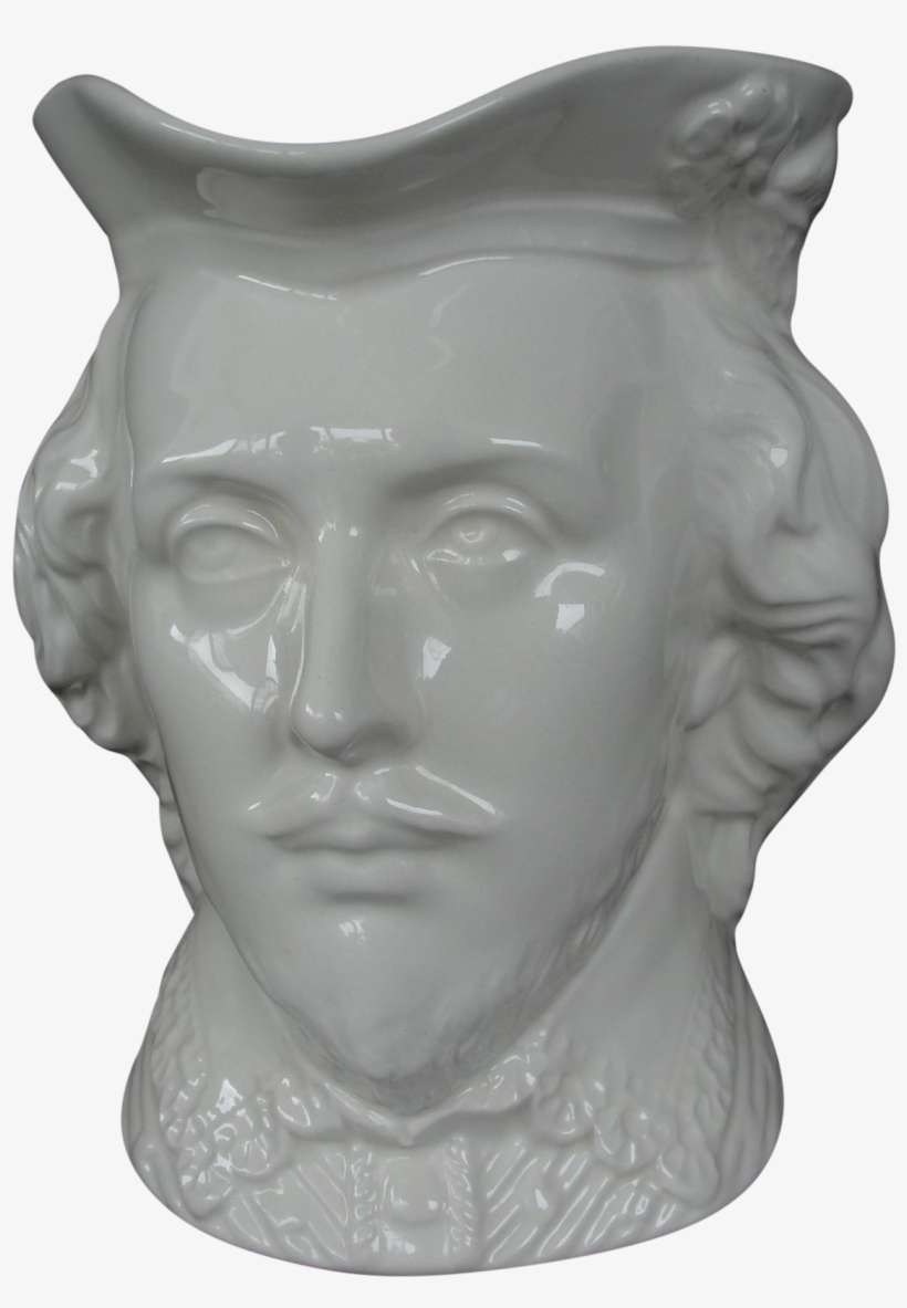 Antique Copeland Spode White 6 3/4" Sir Francis Drake - Bust PNG Image ...