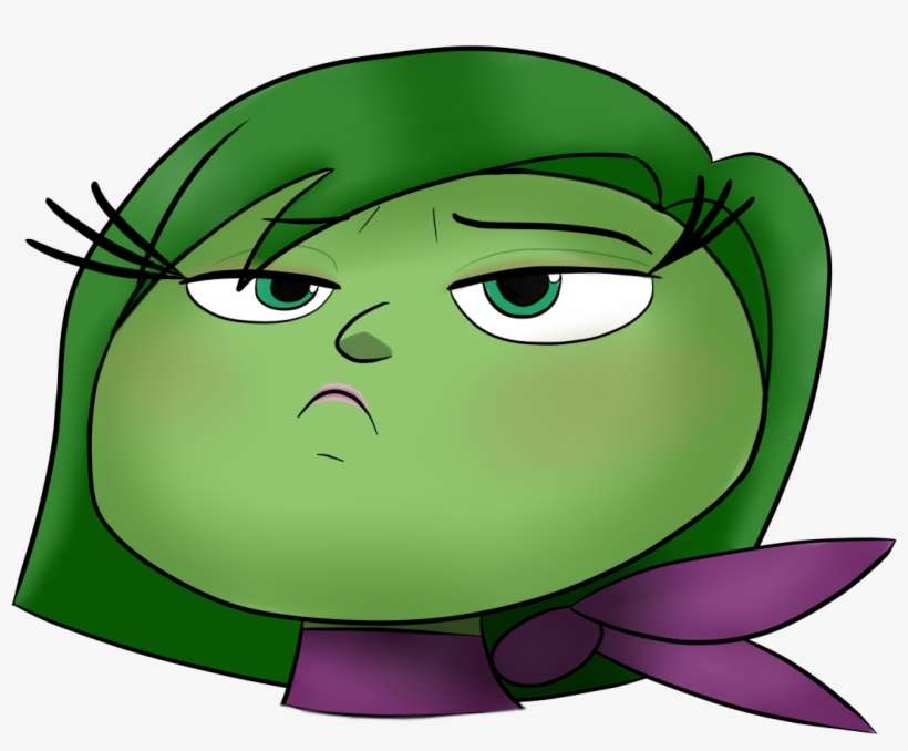 Crappy Drawing I Did Of Disgust From The Disney Movie - Cartoon PNG ...