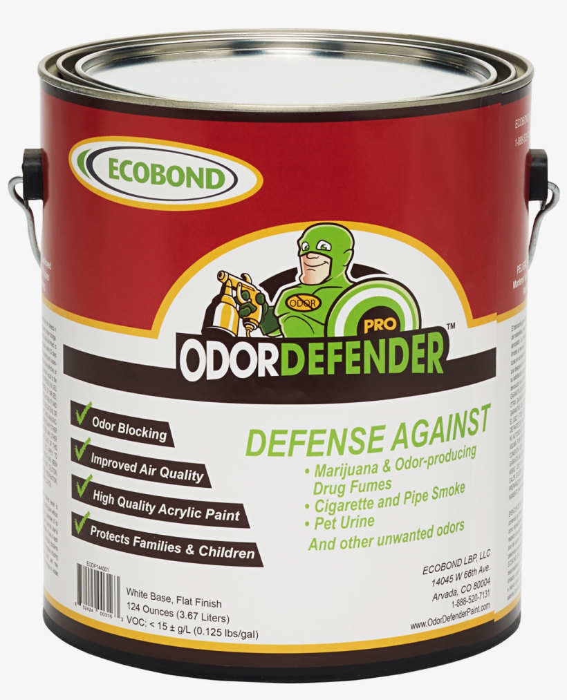 Odordefender 1gal - Lead Blocking Paint PNG Image | Transparent PNG ...