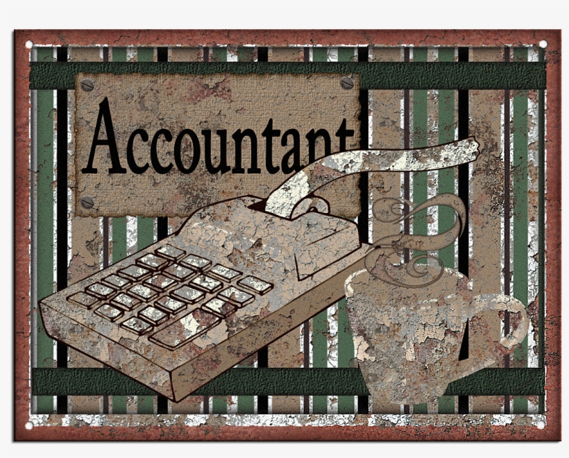 Free Vintage Accountant Sign - Accountant Valentine Vintage PNG Image ...