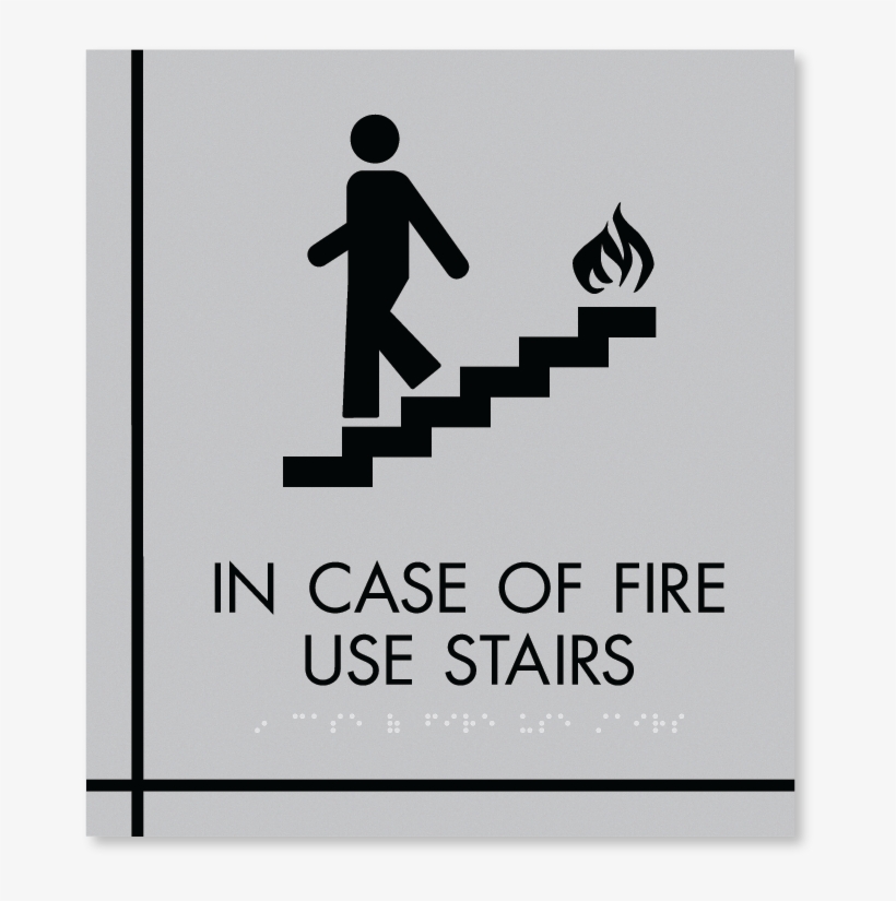 In Case Of Fire - Case Of Fire Sign PNG Image | Transparent PNG Free ...