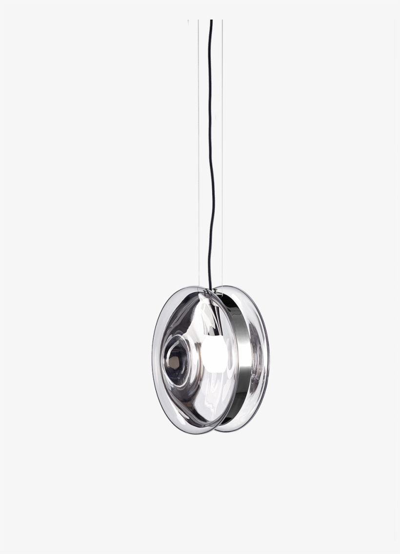 Download Orbital Pendant Moon Clear / Nickel - Locket | Transparent PNG ...