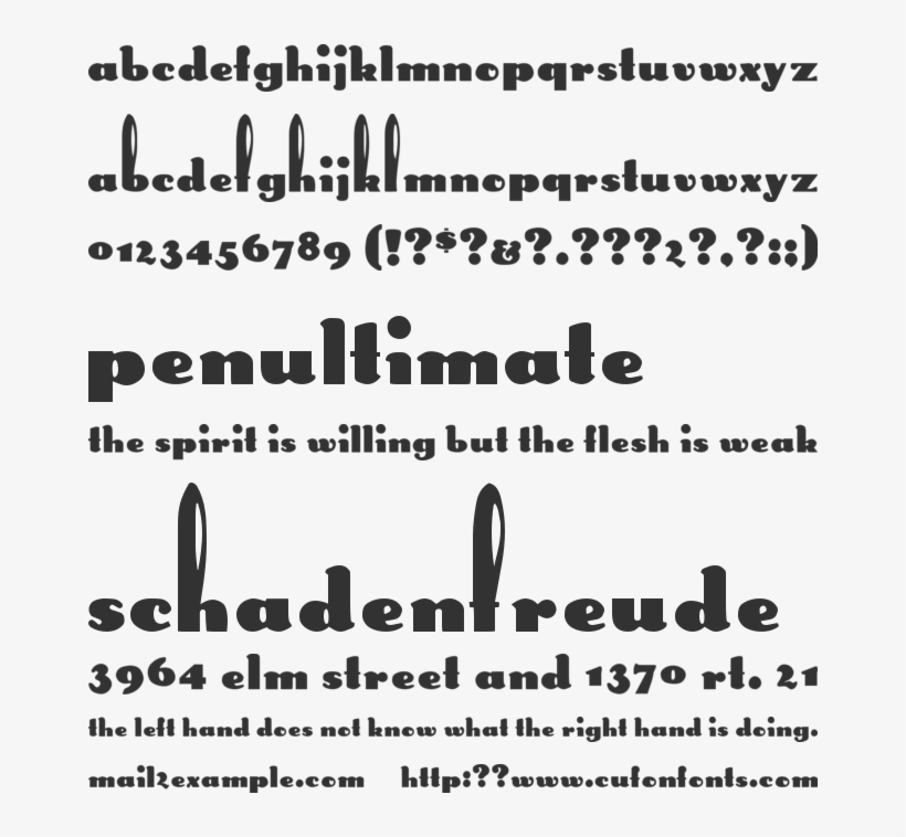 Rabbit Ears Font Preview - Font Samples PNG Image | Transparent PNG ...