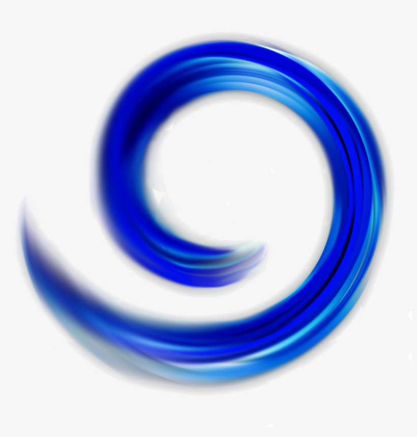 Download Billow Swirl Transparent - Blue Swirl Transparent ...