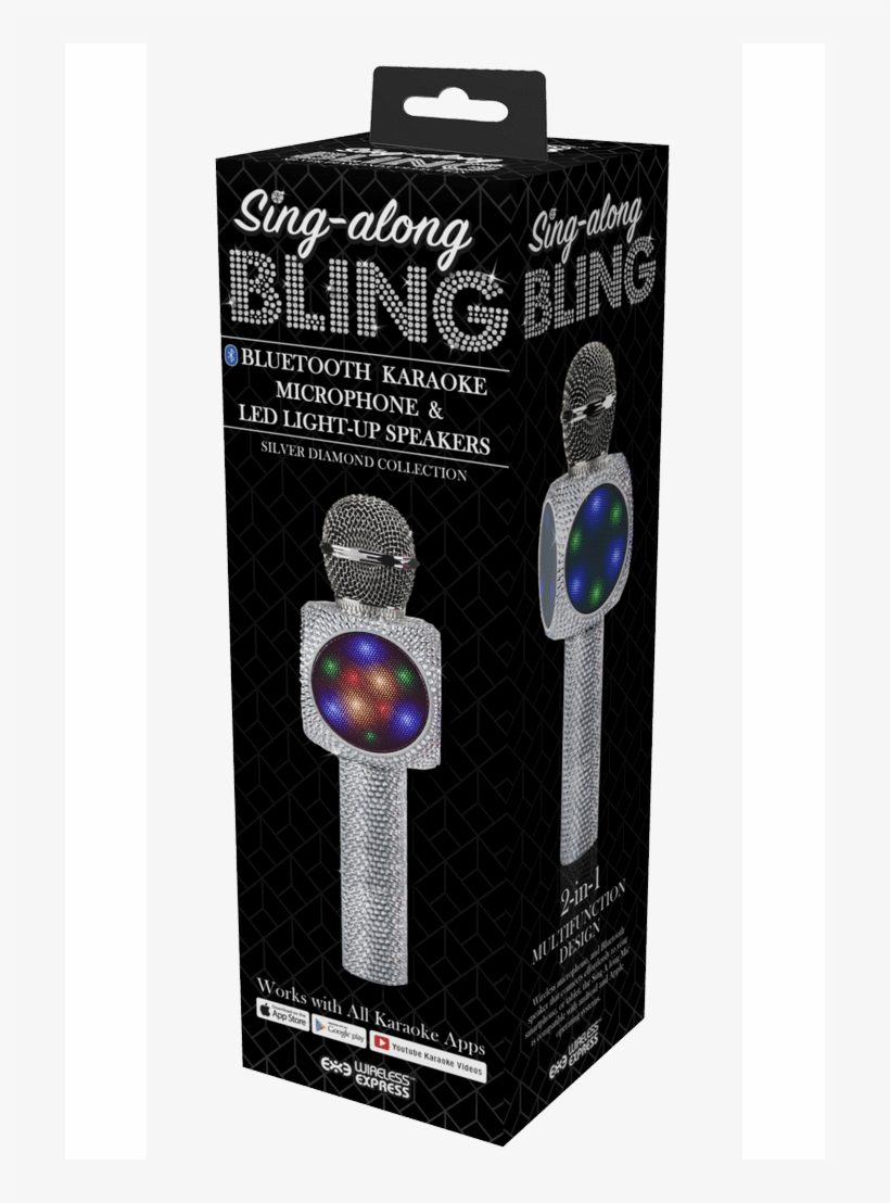 Sing Along Bling Microphone PNG Image | Transparent PNG Free Download ...