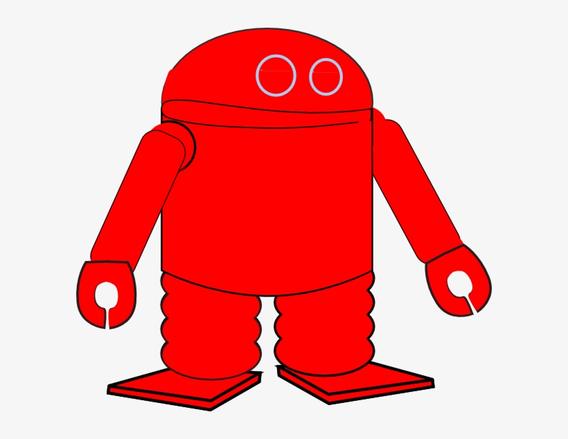 Red Robot Clipart PNG Image | Transparent PNG Free Download on SeekPNG