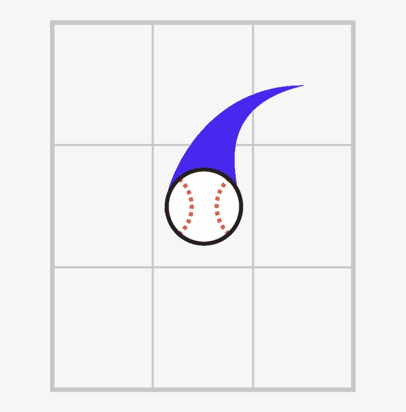 Fastball Little To No Movement On The Pitch PNG Image | Transparent PNG ...