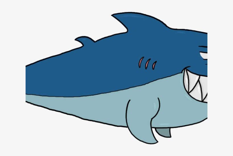 Mako Shark Clipart Realistic Cartoon - Clip Art PNG Image | Transparent ...