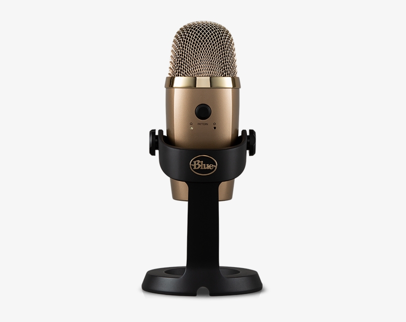 Blue Yeti Nano Gold - New Blue Yeti PNG Image | Transparent PNG Free ...