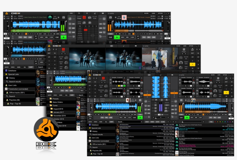 Dex 3 Mixing Software With Many Skins - Free Mixing Software PNG Image ...