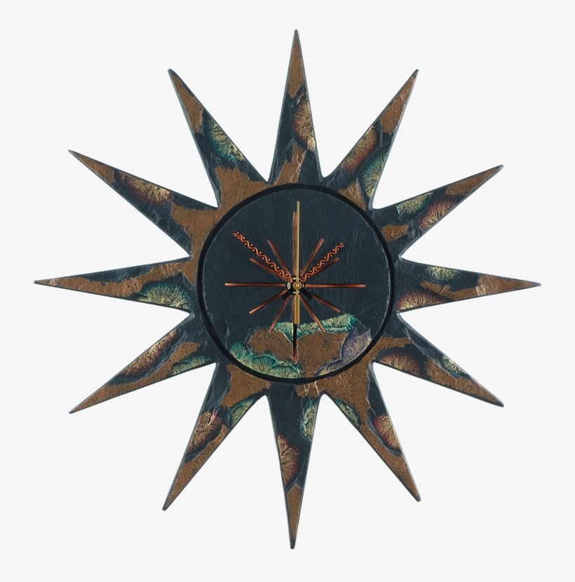 Sun Clock Gold Green Edge - Stainless Browser Logo PNG Image ...