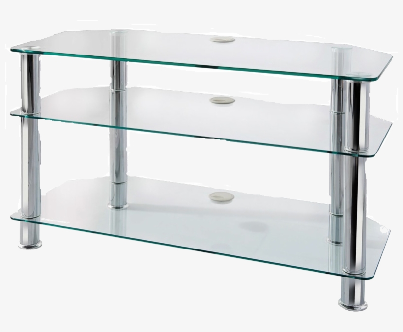 Clear Glass Tv Stand - Glass Stand For Tv PNG Image | Transparent PNG ...