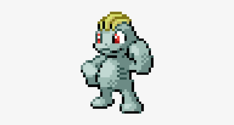 Pokemon Machop Cross Stitch PNG Image | Transparent PNG Free Download on SeekPNG