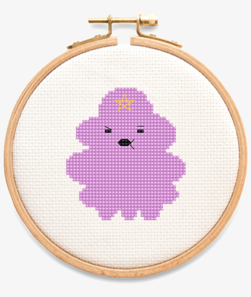 Lumpy Space Princess - Cross-stitch PNG Image | Transparent PNG Free ...