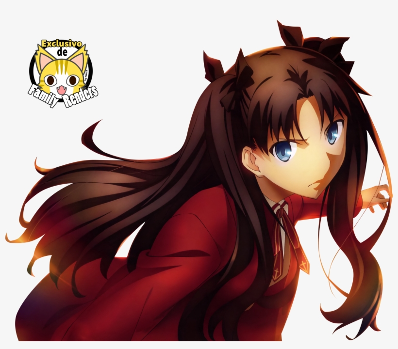 Download Tohsaka Rin Render | Transparent PNG Download | SeekPNG