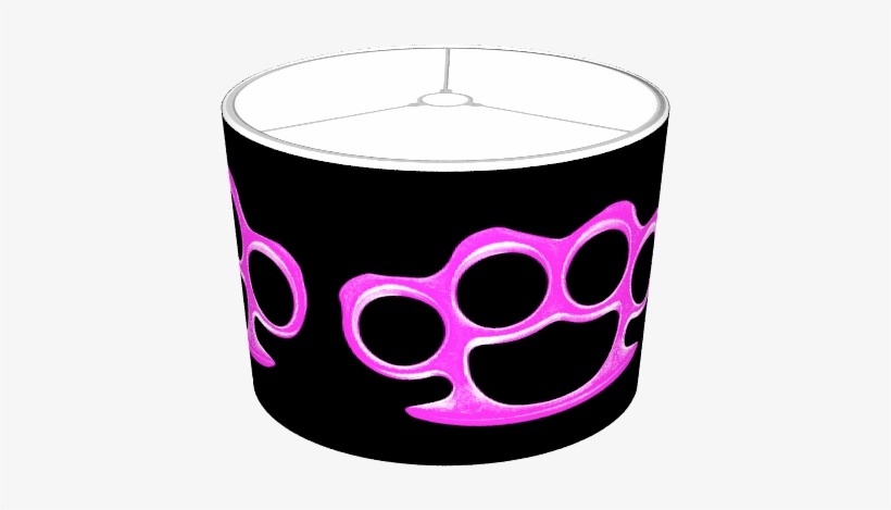 Pink Knuckle Duster Lampshade - Circle PNG Image | Transparent PNG Free ...