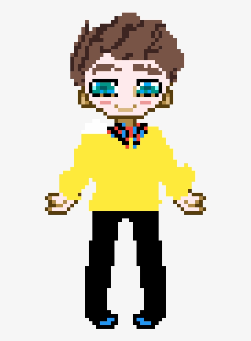 Peter Parker - Grid Aphmau Pixel Art PNG Image | Transparent PNG Free ...