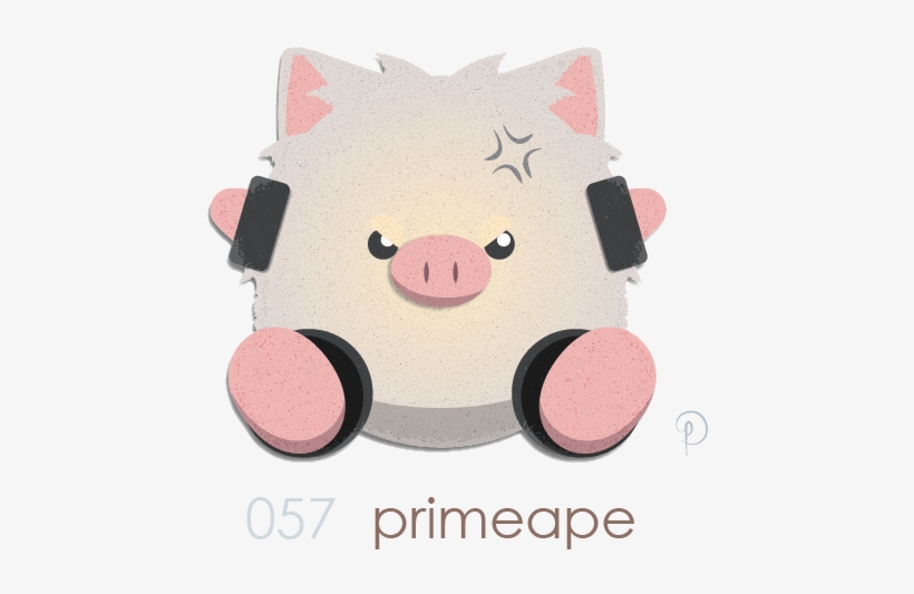 Download Primeape The Bound Pig Ape Pokemon - Domestic Pig ...