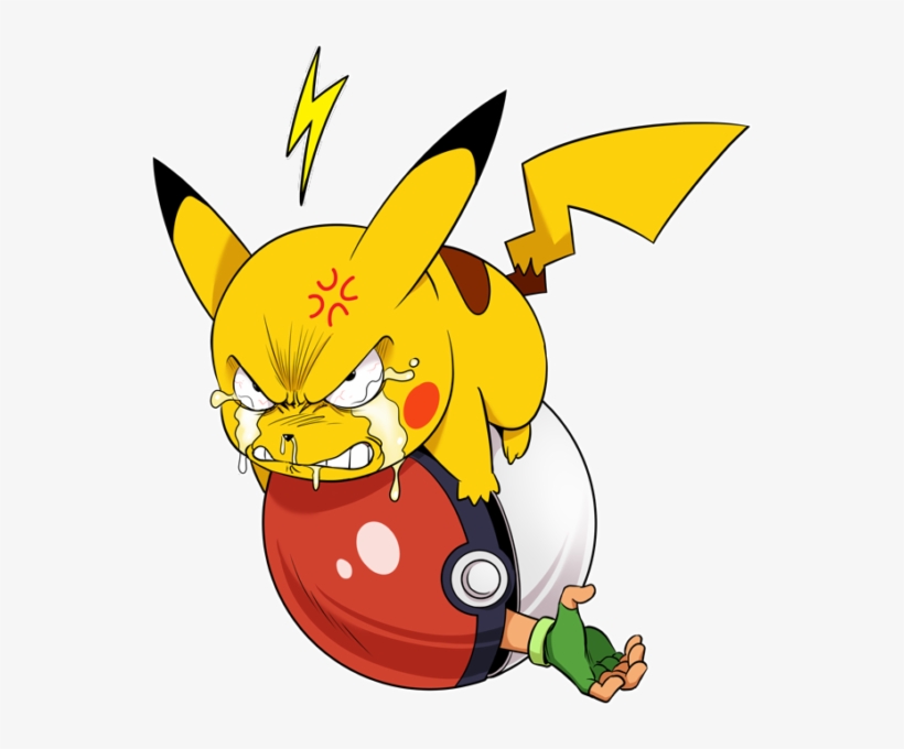 Angry Pikachu Png