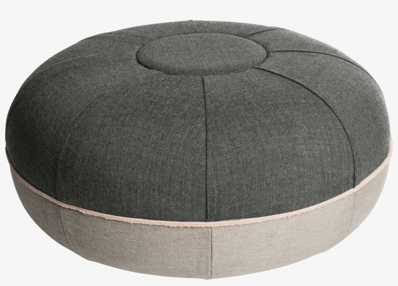 Pouf Small By Cecilie Manz In The Colour Slate - Pouff Png PNG Image | Transparent PNG Free ...