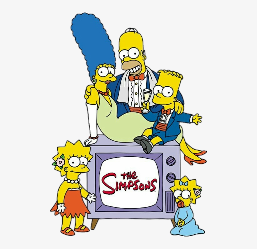 Heels Clipart Transparent Tumblr - Simpsons En La Tele PNG Image ...