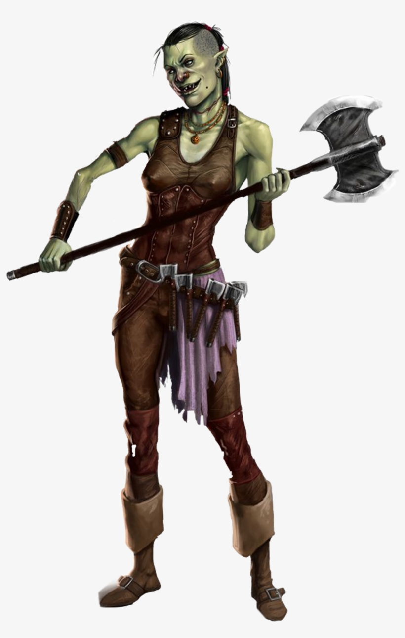Female Sticker - Pathfinder Cut Throat Grok PNG Image | Transparent PNG ...