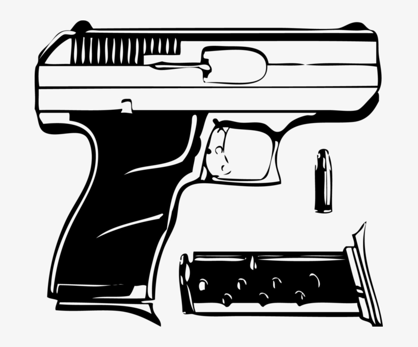 Svg Library Library Psd Official Psds Share This Image - 9mm Pistol ...