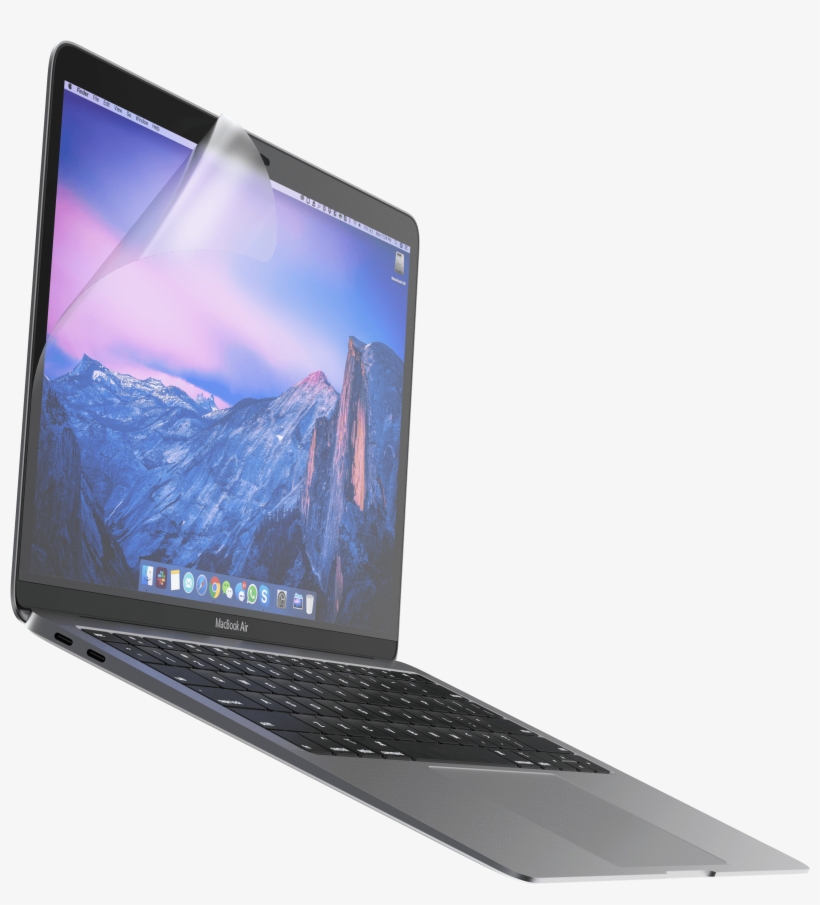 Anti Glare Screen Protector For 13 Inch Macbook Air - Netbook PNG Image ...
