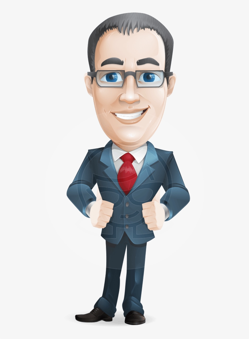 Thomas Stock - Middle Age Man Cartoon PNG Image | Transparent PNG Free ...