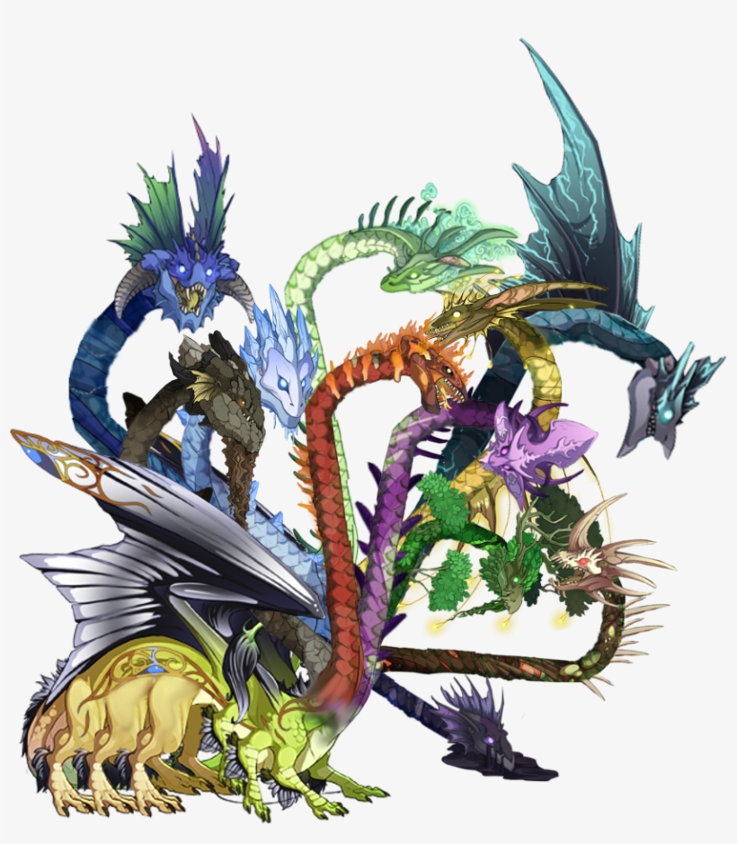 Wiita5v - Multi Headed Baby Dragon PNG Image | Transparent PNG Free ...