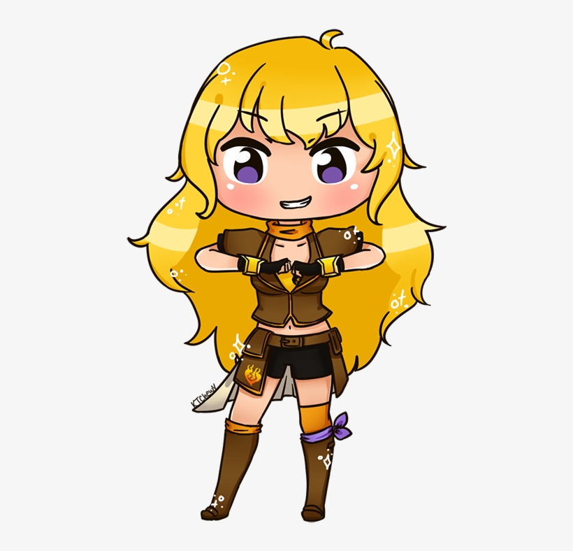 Download Yang Xiao Long ☼ - Rwby Chibi Yang Xiao Long | Transparent PNG ...