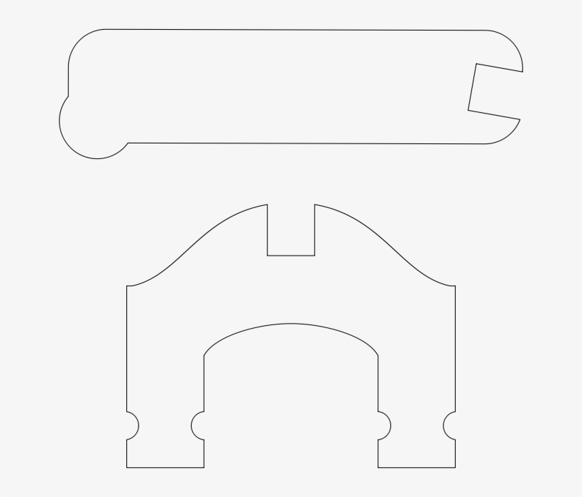 Adult Slingshot Template - Line Art PNG Image | Transparent PNG Free ...