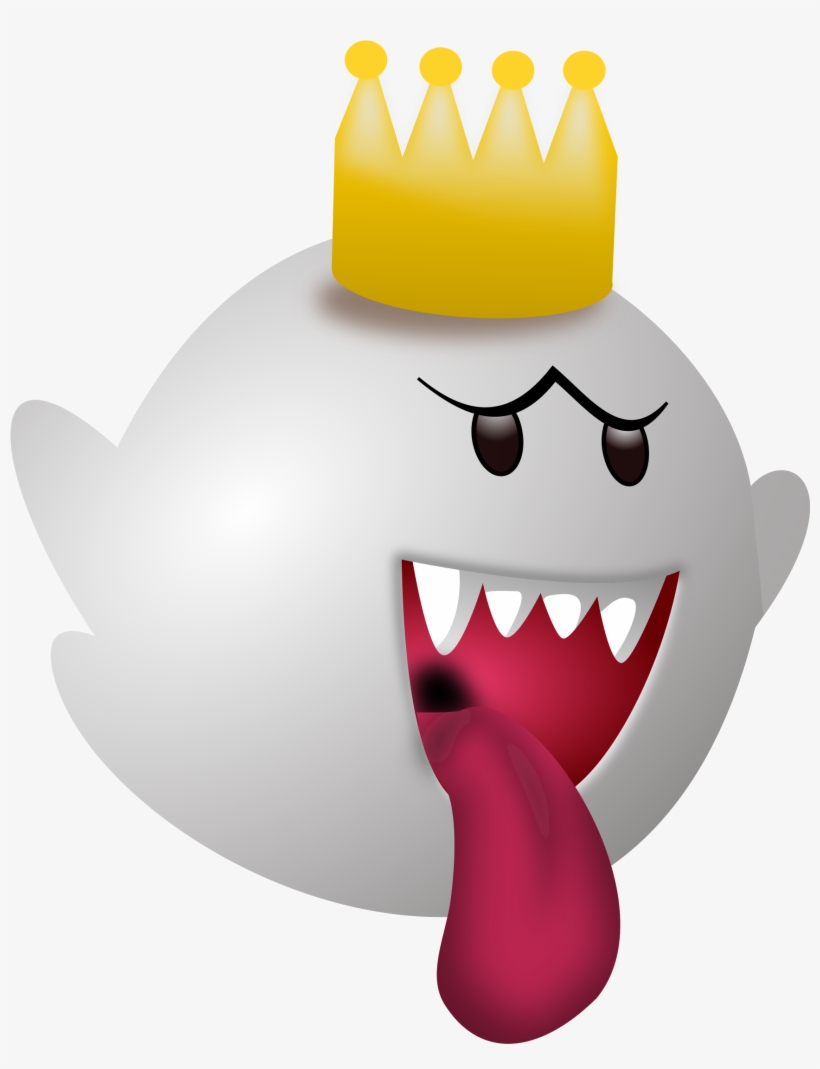 King Hush - Mario King Boo Gif PNG Image | Transparent PNG Free ...