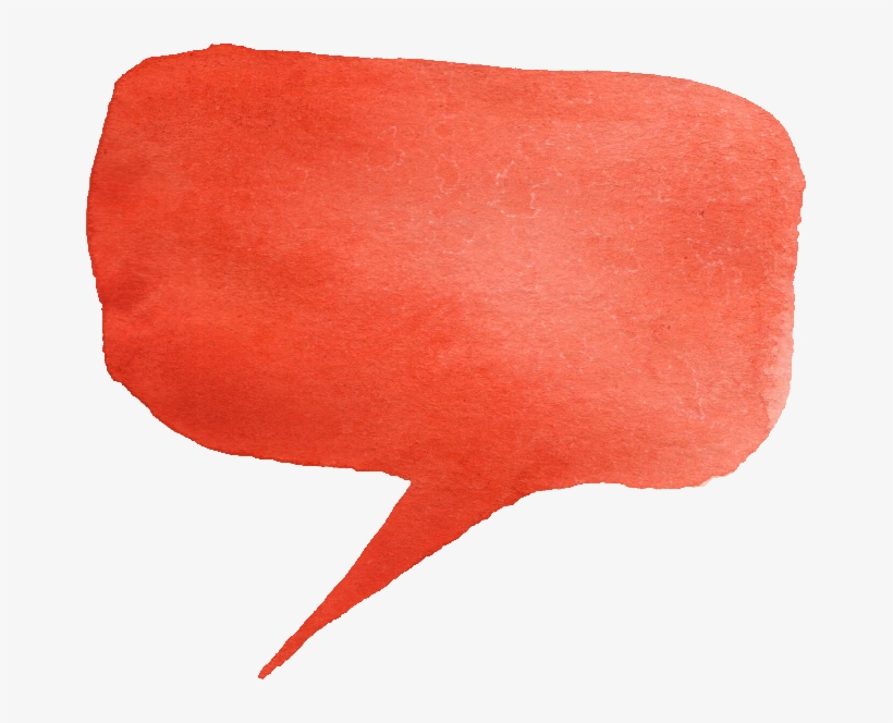 Free Download - Transparent Speech Bubble Red PNG Image | Transparent ...