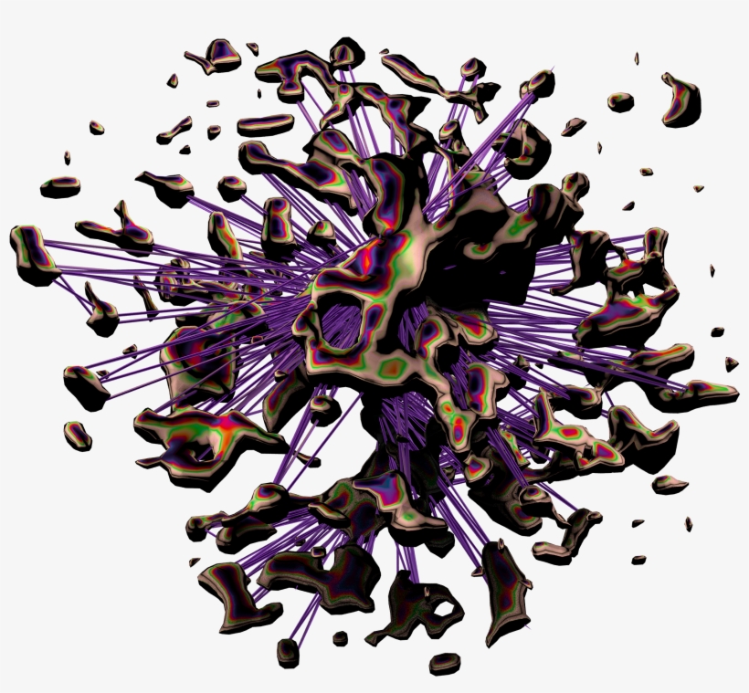 Download 3d Abstract Particles - 3d Abstract Renders | Transparent PNG ...