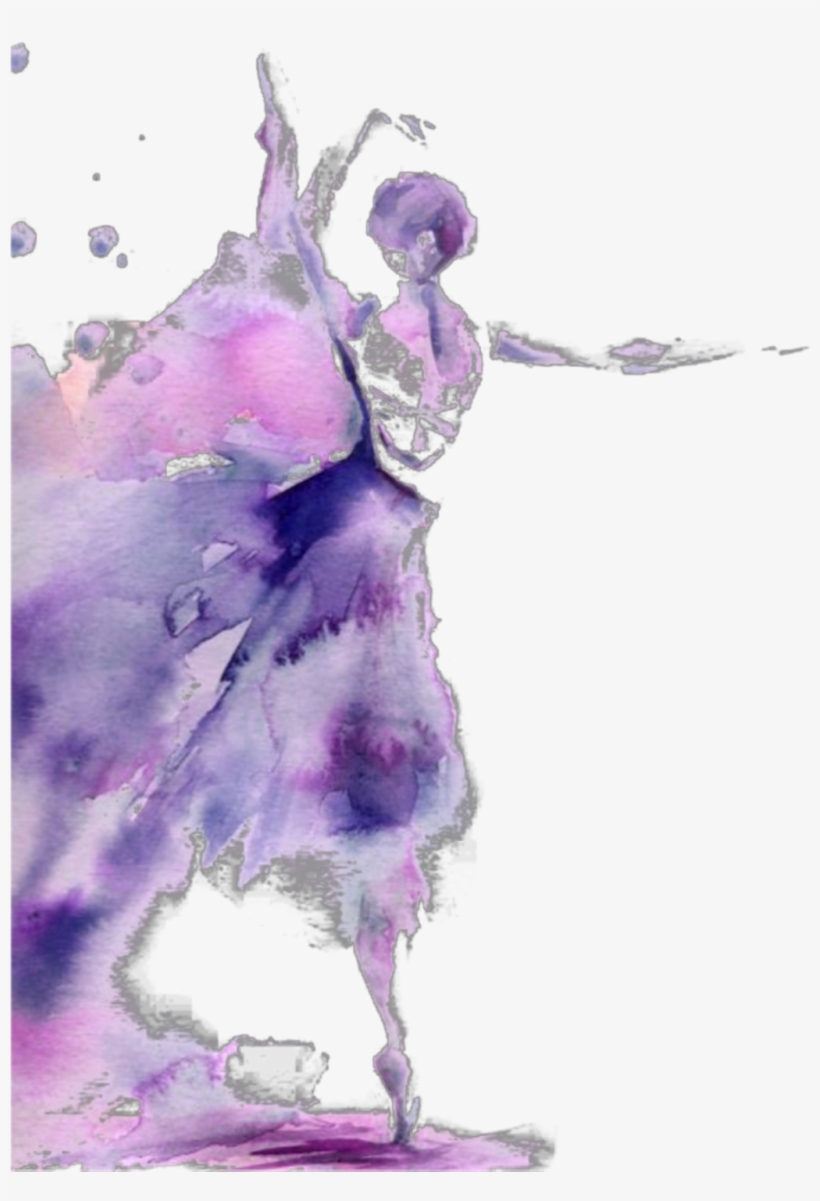 Sign In To Save It To Your Collection - Purple Ballerina Ii Poster ...