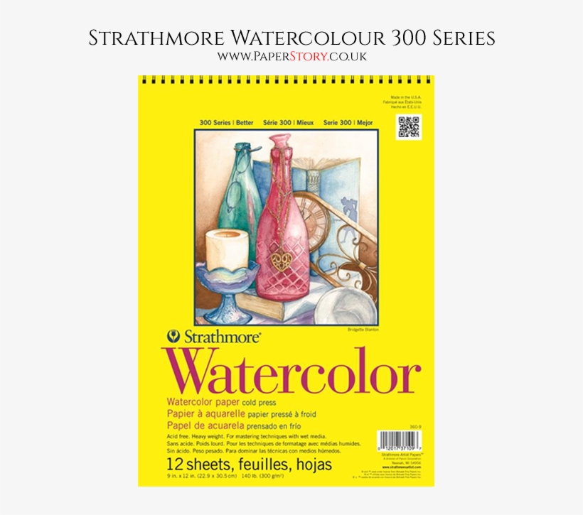 Strathmore 300 Series Watercolour Paper Pad - Strathmore Watercolor ...