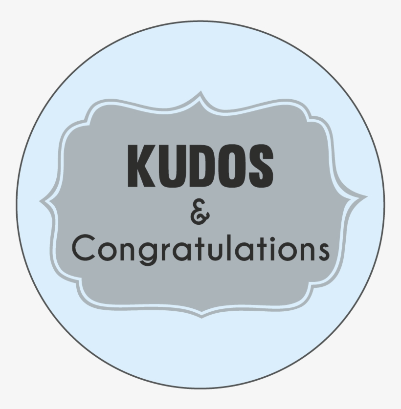 Kudos & Congratulations - Label PNG Image | Transparent PNG Free ...