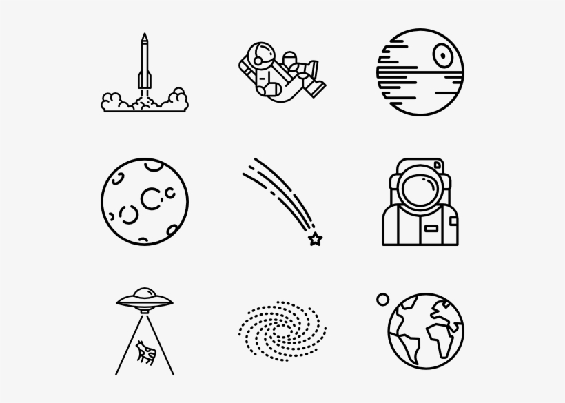 Space - Bachelorette Party Icons PNG Image | Transparent PNG Free ...