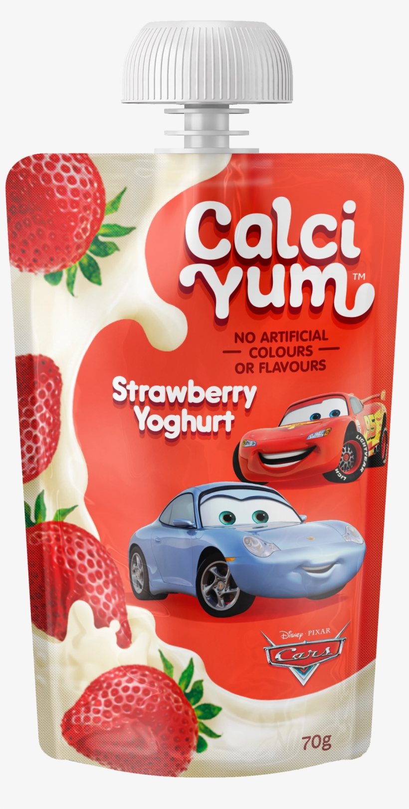 Calciyum Strawberry Pouch 70g - Cars PNG Image | Transparent PNG Free ...