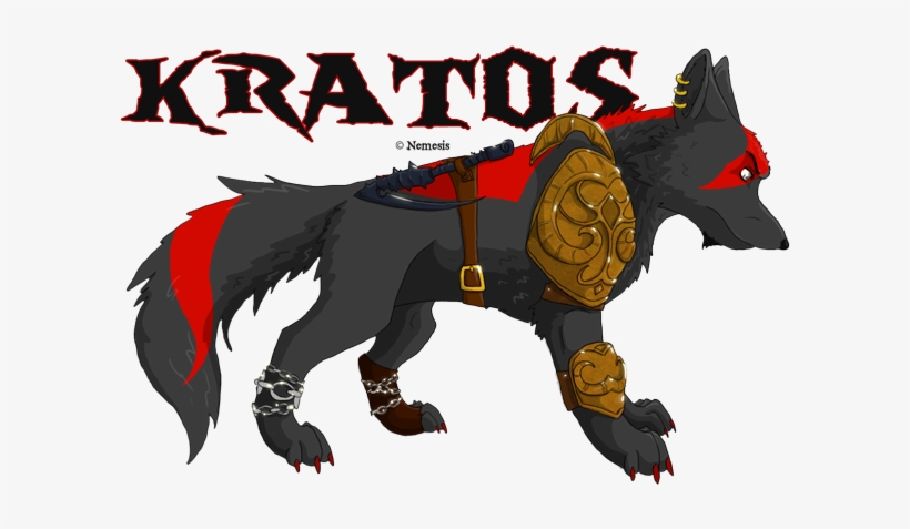 Kratos By Nemesis - Kratos As A Wolf PNG Image | Transparent PNG Free ...