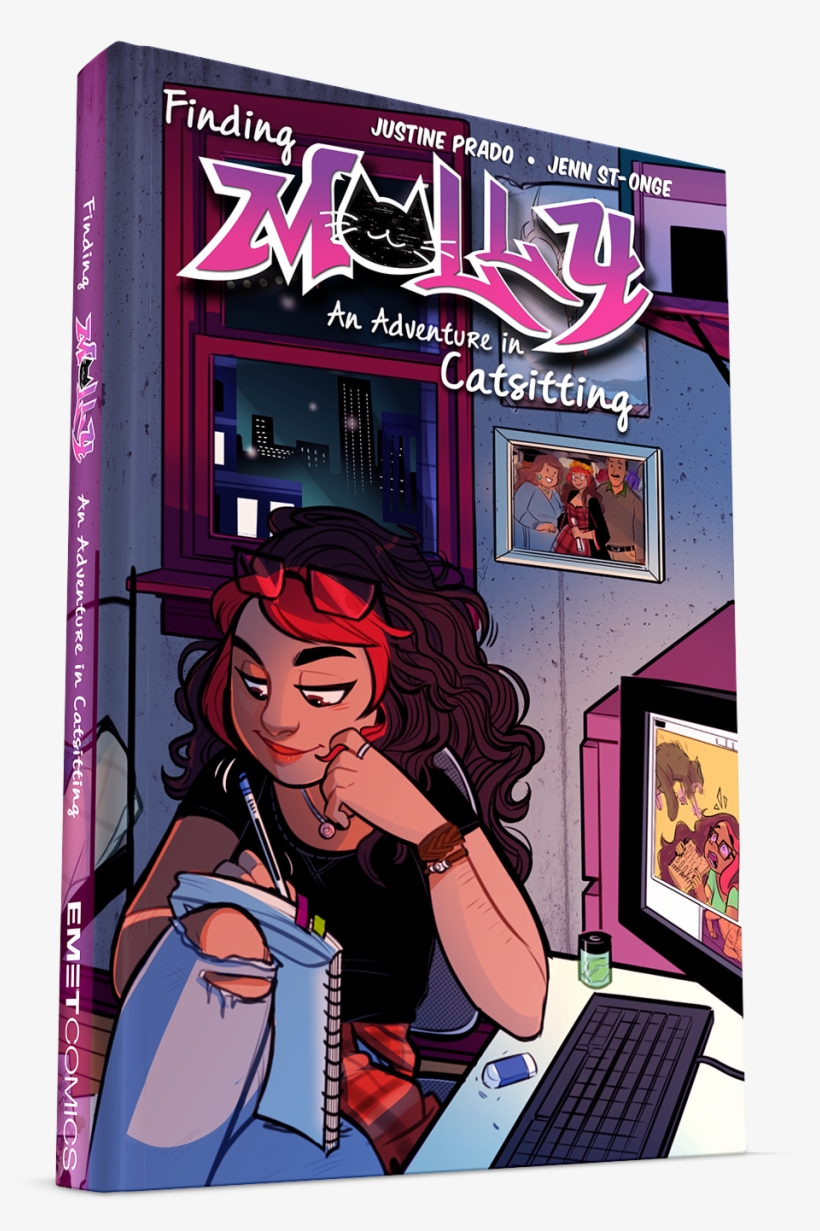 Finding Molly Book - Finding Molly An Adventure In Catsitting PNG Image ...