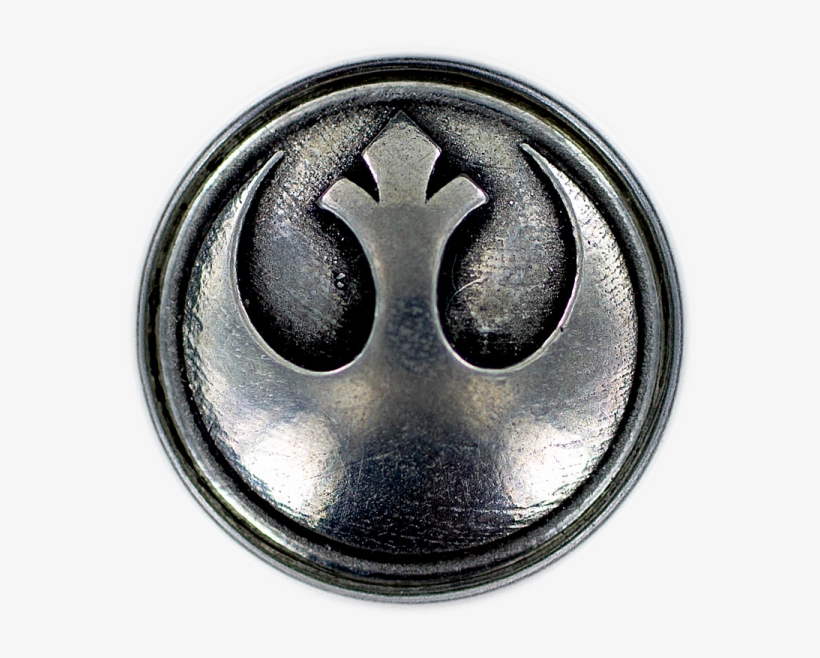 Rebel Alliance Metal Emblem - Circle PNG Image | Transparent PNG Free ...