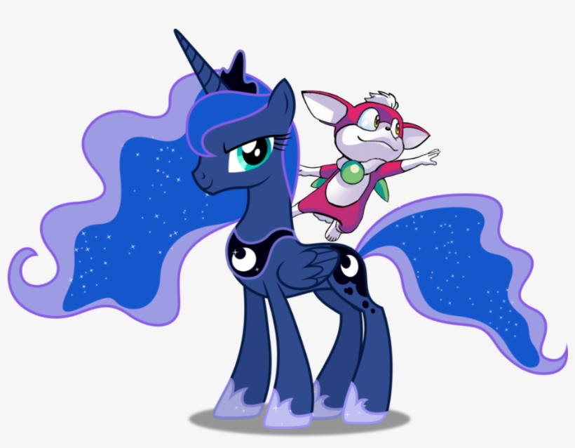 Chipluna - Mlp Fim Princess Luna Vector PNG Image | Transparent PNG ...