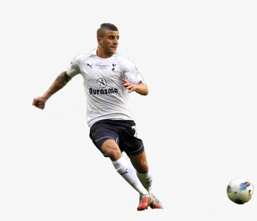 Kyle Walker Hd Wallpaper - Kick Up A Soccer Ball PNG Image ...