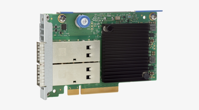 Hpe Fdr Infiniband Adapters Left Facing - Electronics PNG Image ...