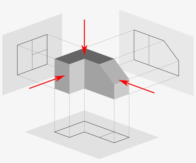 Clipart Free Stock Assignment Cad Chair Projections - First Angle ...